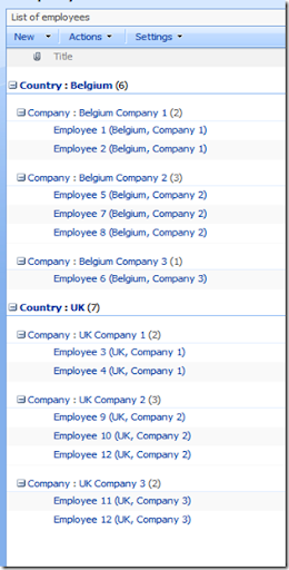 Tudor's SharePoint Blog: Custom Group Order in a SharePoint List ...
